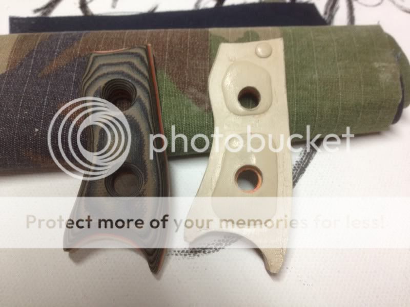 Custom BK-11 and matching firesteel! G10, liners, Kydex! | BladeForums.com