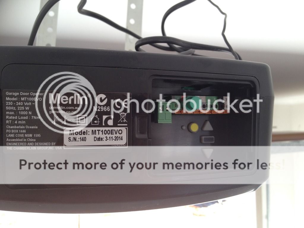 Control Merlin MT100EVO via bosch 6000 panel - Gadgets