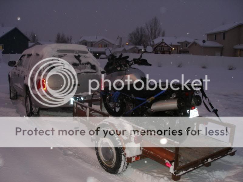 How to tie a V strom down to a trailer? | StromTrooper