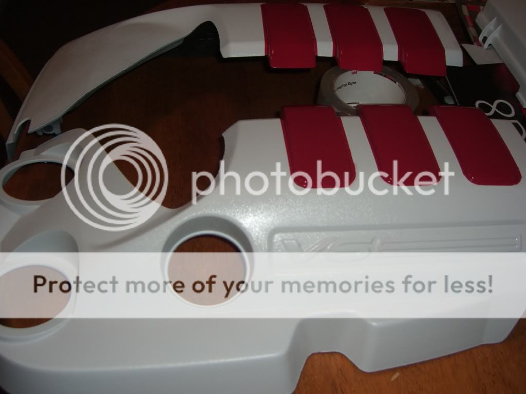 V6 Engine Cover Painted